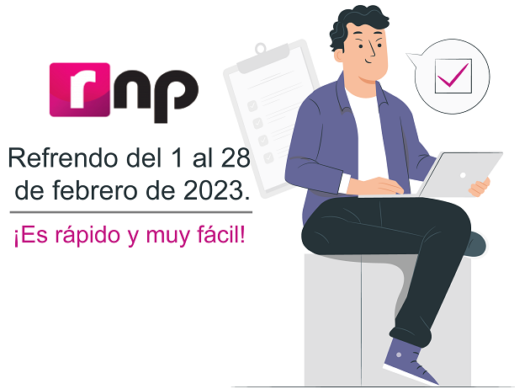 Refrendo 2023 para el Registro Nacional de Proveedores